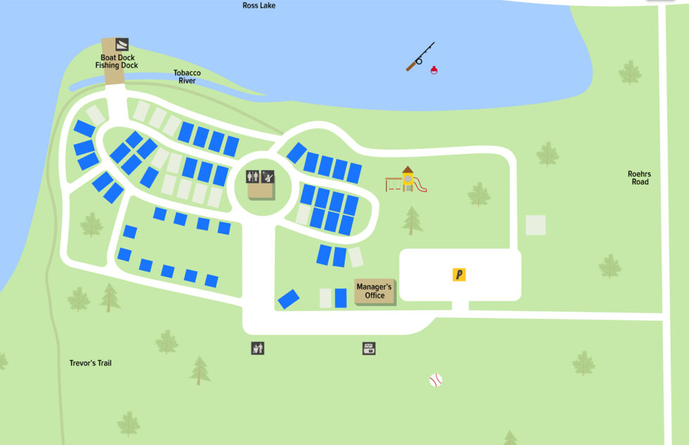 Campground Map | Calhoun Campground